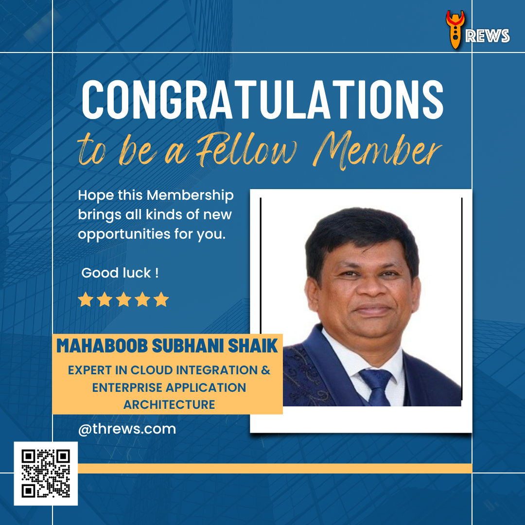 Mahaboob Subhani Shaik: Powering Cloud Integration and Digital