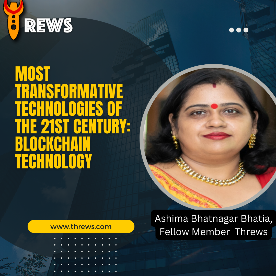 Most transformative technologies of the 21st century: Blockchain technology